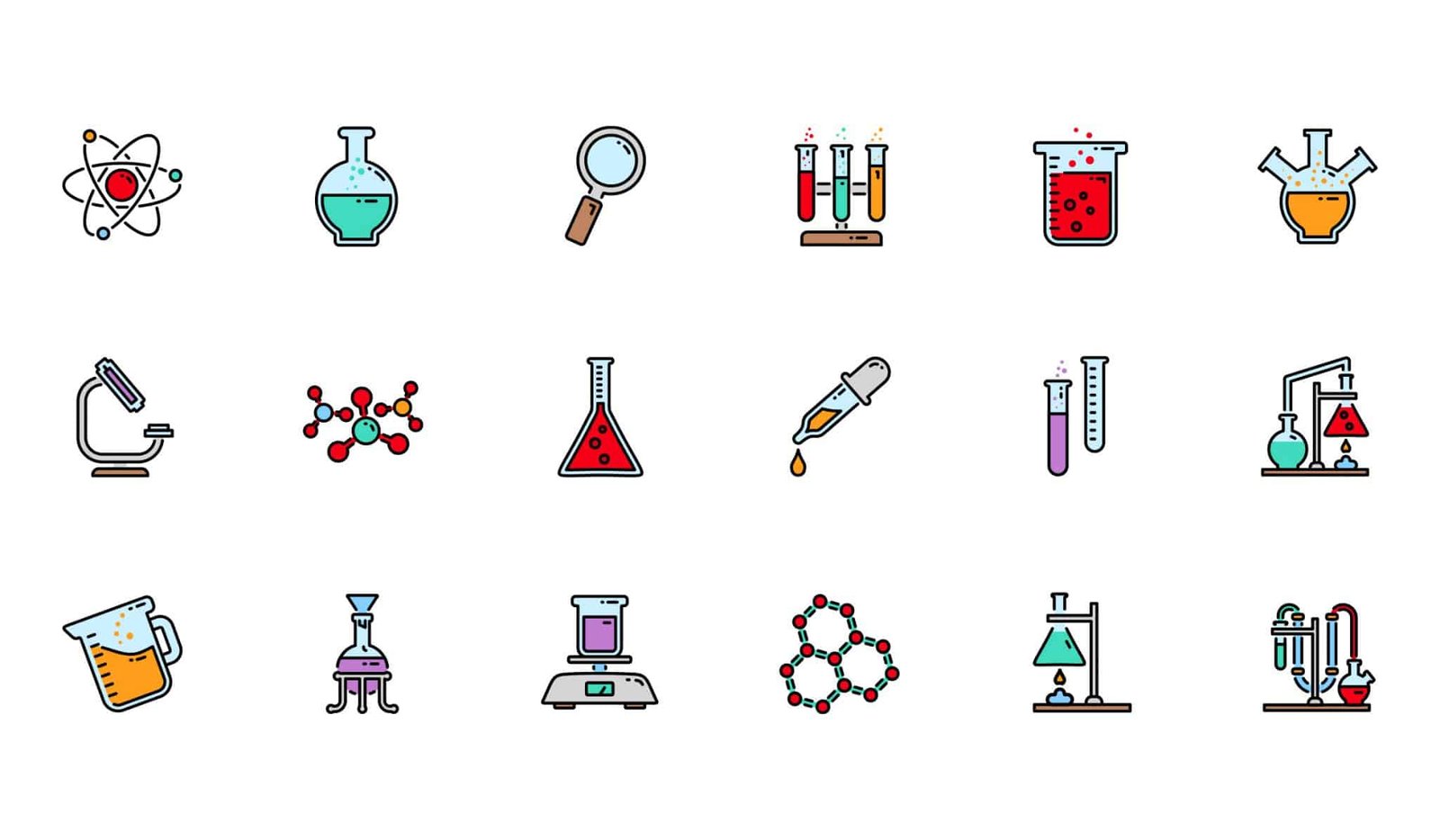 Chemistry Lab Icon | Vintagio Design