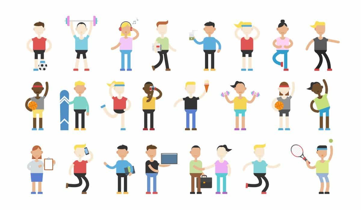 People Flat Design | Vintagio Design