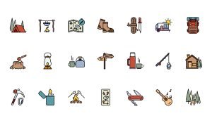 Wilderness Icon | Vintagio Design