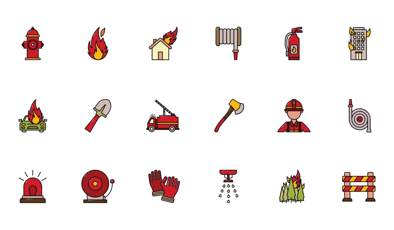 Firefighter Icon | Vintagio Design