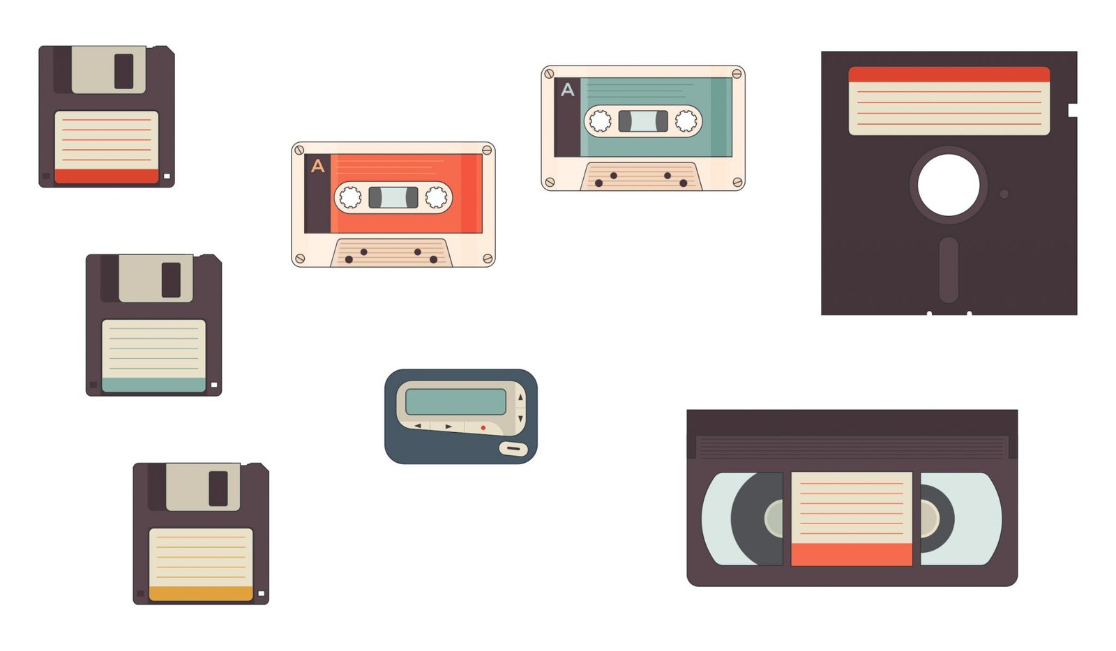 Vintage Data Storage | Vintagio Design