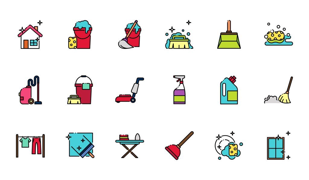 Housekeeping Icon | Vintagio Design