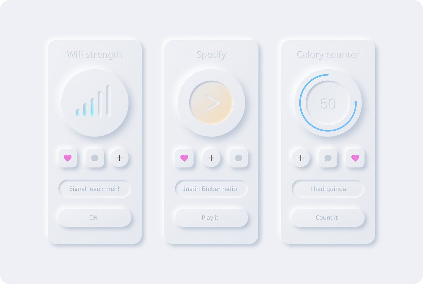 Neumorphism: The Elegance of UI Design | Vintagio Design